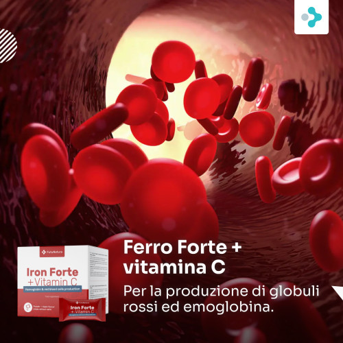Ferro Forte + vitamina C DIRECT, 30 bustine - FutuNatura.it