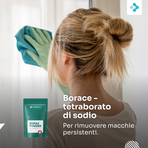 Borace – tetraborato di sodio, 1000 g - FutuNatura.it