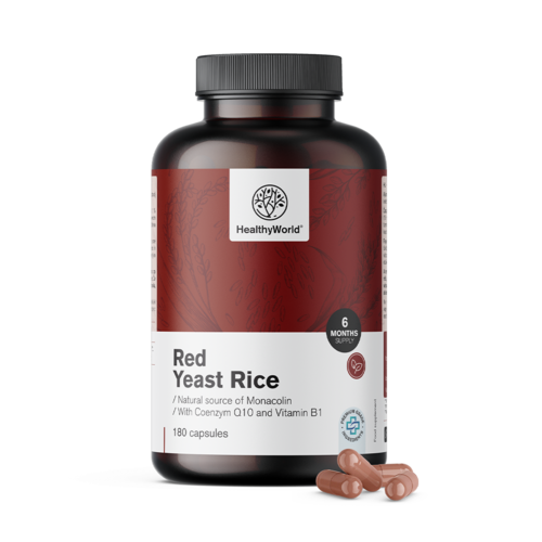 Riso rosso fermentato 250 mg, 180 capsule - FutuNatura.it