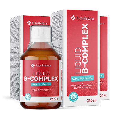 3x B-complex – in liquido, totale 750 ml - FutuNatura.it